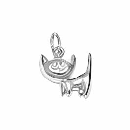 Mary Jewellery Silver Cartoon Cat Charm