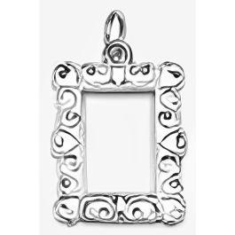 Mary Jewellery Silver Frame Charm